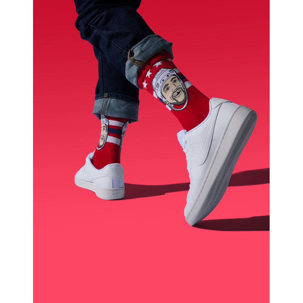 MAJOR LEAGUE SOCKS WASHINGTON CAPITALS ALEX OVECHKIN SOCKS