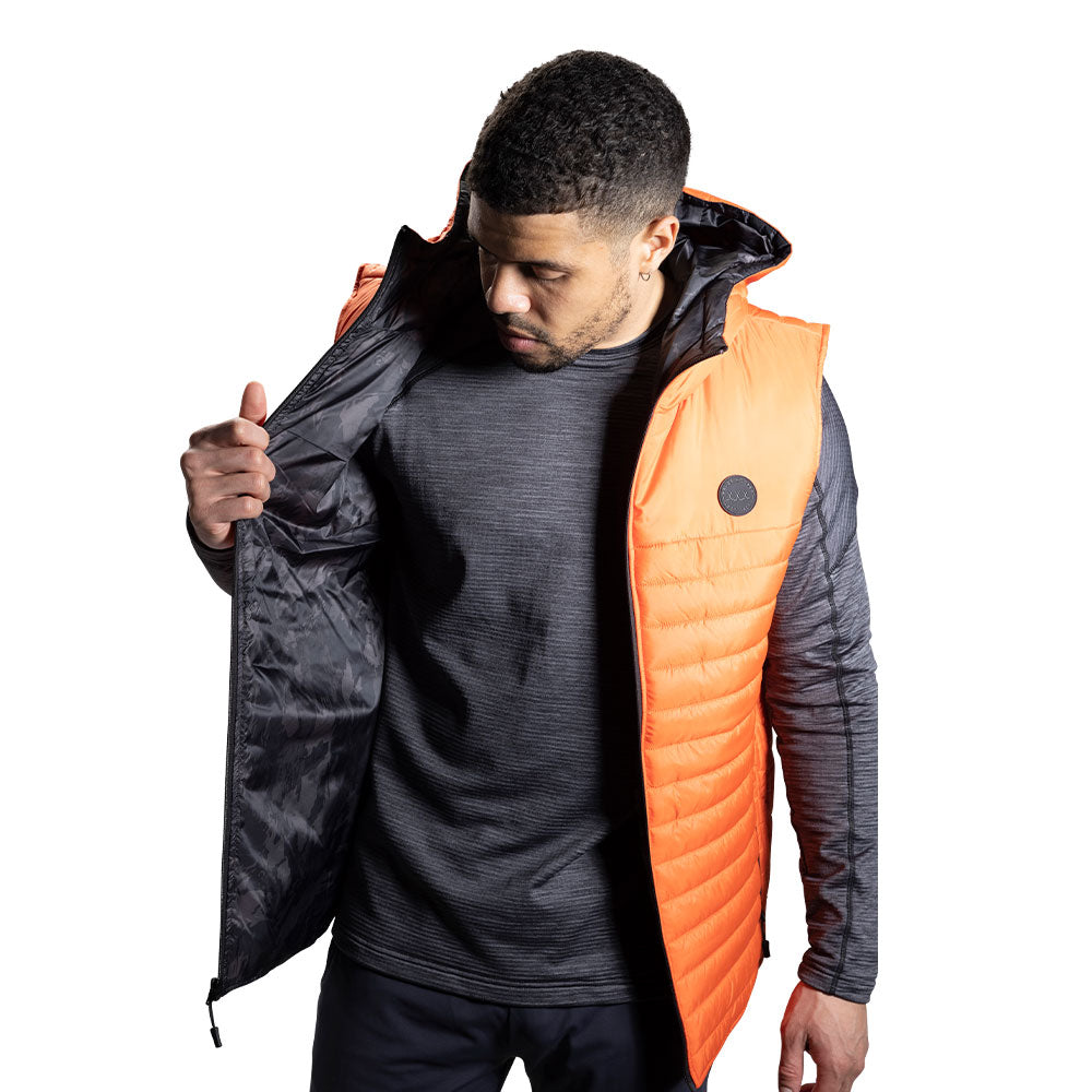 BAUER FLC HOODED PUFFER CAYENNE VEST – Pro Hockey Life