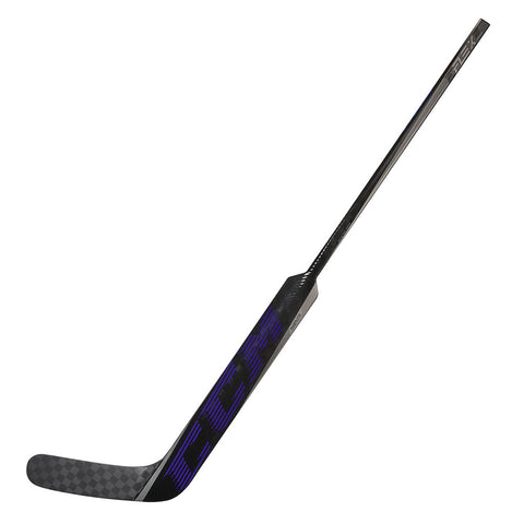 CCM EFLEX 5 PROLITE BLACK/PURPLE SENIOR 27" REGULAR GOALIE STICK