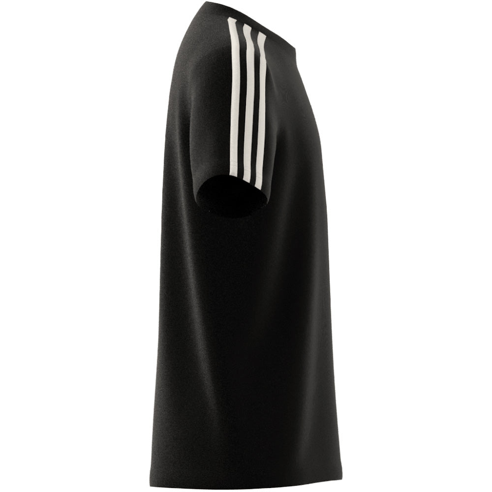 ADIDAS ESSENTIALS 3-STRIPE BLACK/WHITE T SHIRT