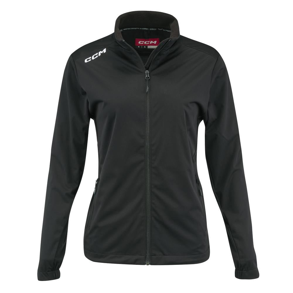 CCM WOMENS BLACK RINK SUIT JACKET