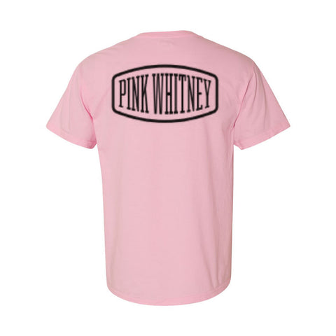 PINK WHITNEY ABSTRACT PINK T SHIRT