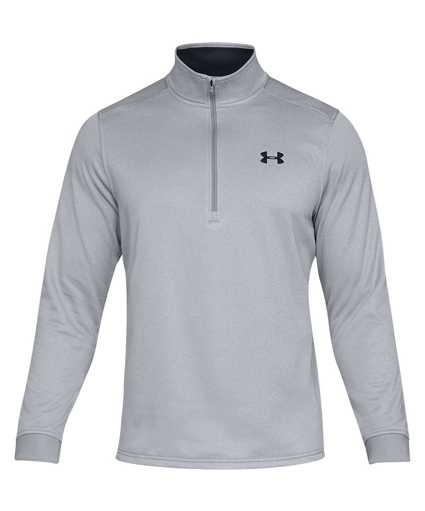 UNDER ARMOUR MEN'S ARMOUR FLEECE 1/2 ZIP - GREY