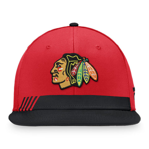 CHICAGO BLACKHAWKS FANATICS MEN'S AUTHENTIC PRO LOCKER ROOM STRUCTURED ...
