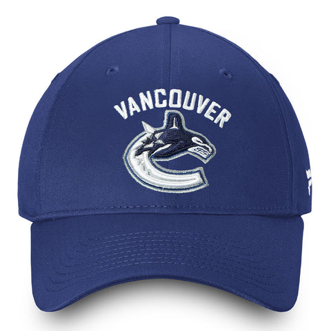 FANATICS VANCOUVER CANUCKS PRIMARY LOGO SNAPBACK HAT